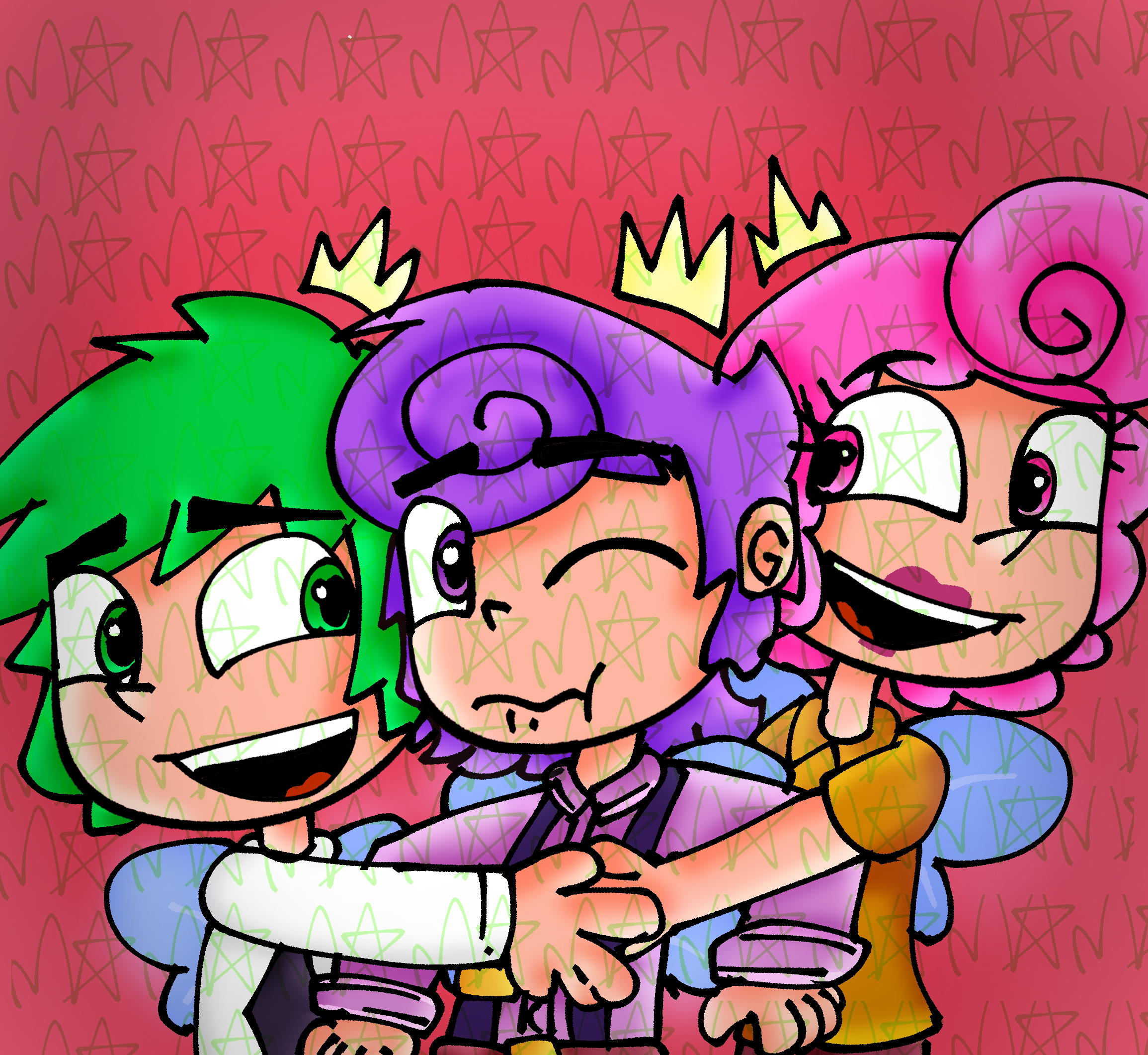 Peri,Wanda and Cosmo - ibisPaint