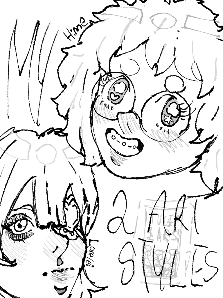 My 2 art styles! - ibisPaint