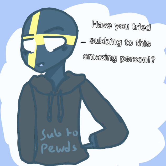 Speedpaint- Country Human- Sweden - ibisPaint