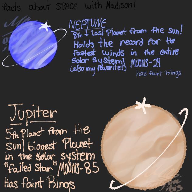 Space facts!! - ibisPaint