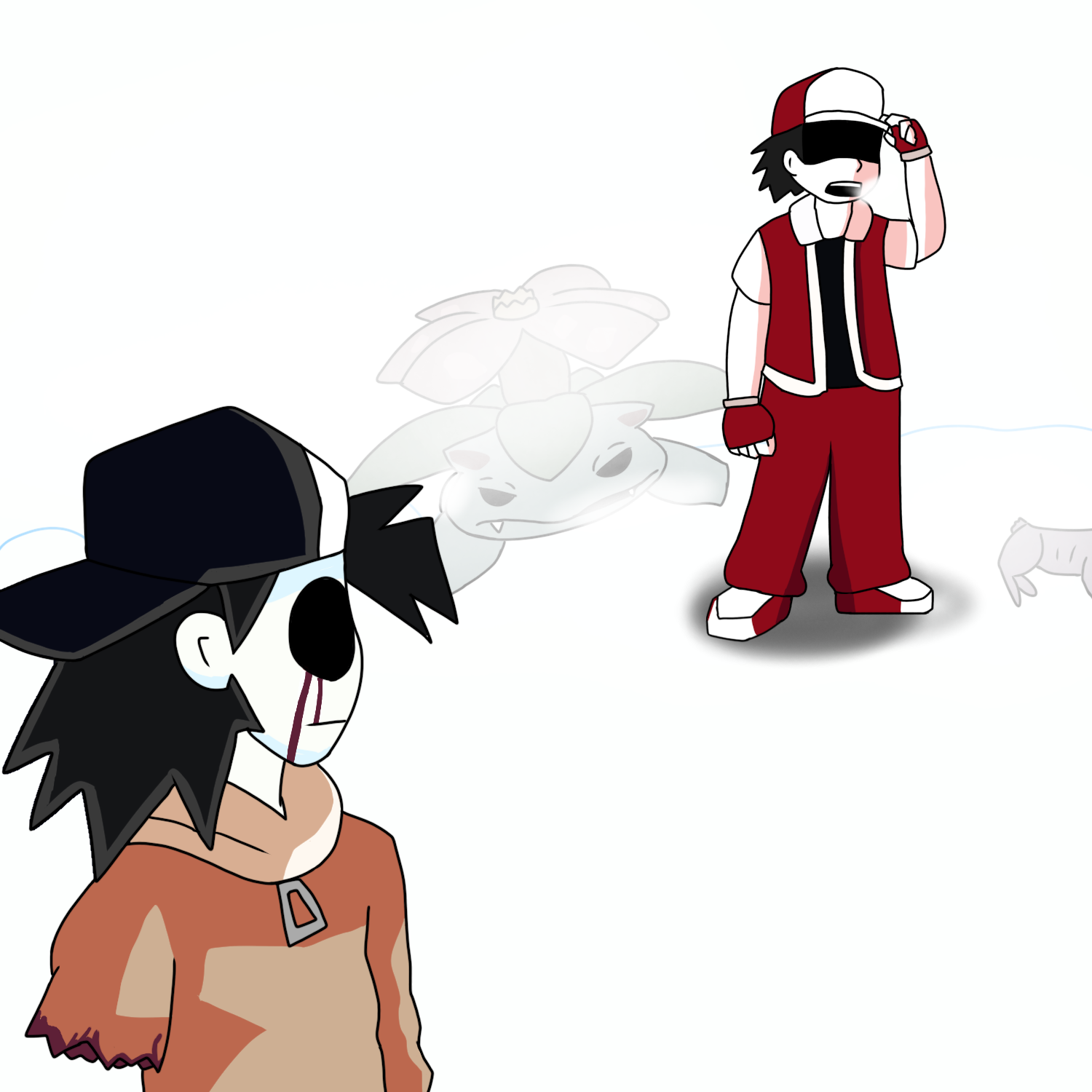 Fnf hypnos lullaby-frosbite redraw - ibisPaint