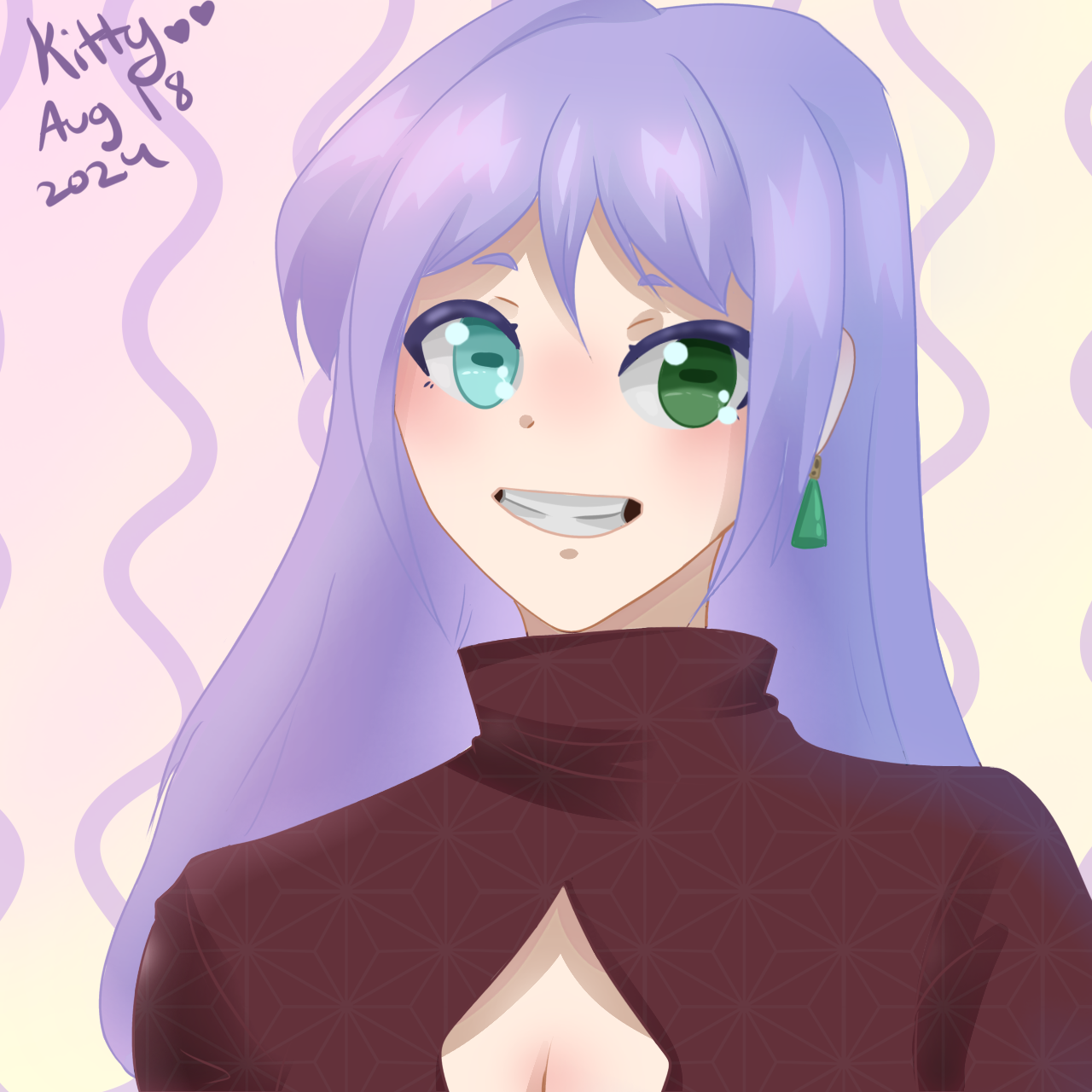 Pause OC challenge 💜💙 - ibisPaint