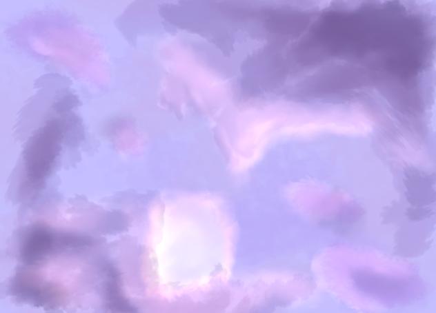 Cloudy purple sky - ibisPaint