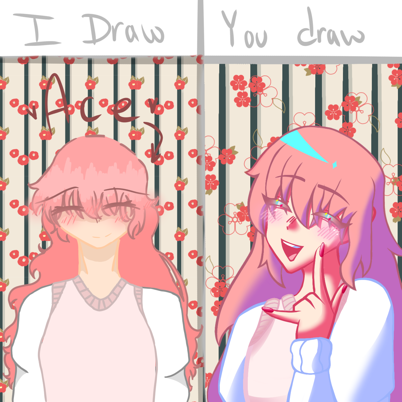 i draw you draw collab - ibisPaint