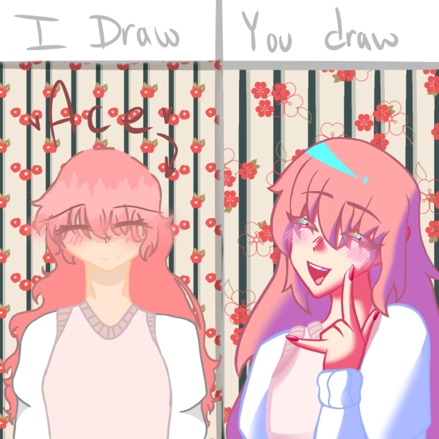 i draw you draw collab - ibisPaint