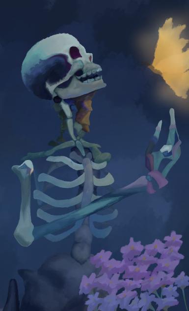 Skeleton 💀 - ibisPaint