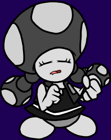 A Gray Toad in FNF - ibisPaint