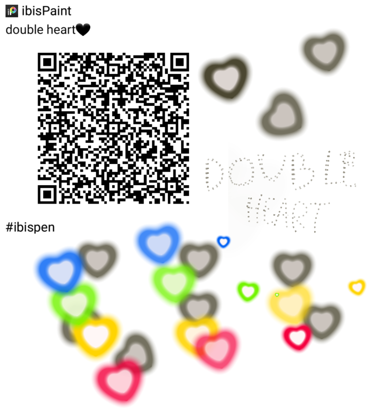 double heart - ibisPaint