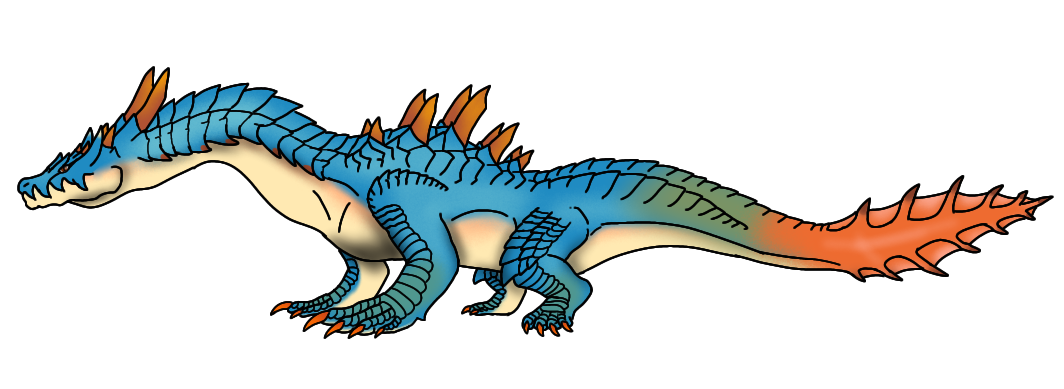 Lagiacrus render - ibisPaint