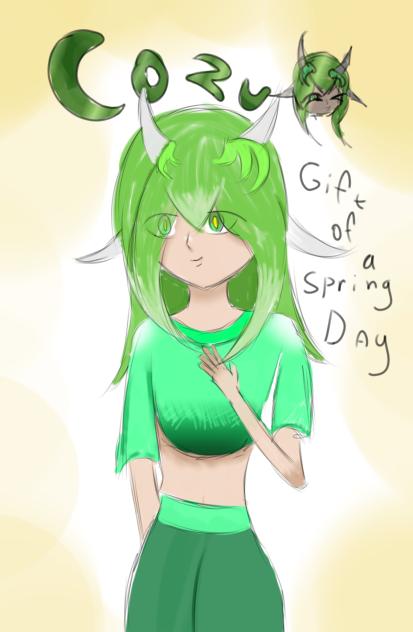 Gift of a spring day...Cozu! - ibisPaint