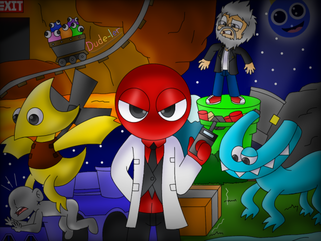 Rainbow Friends Chapter 2 - ibisPaint