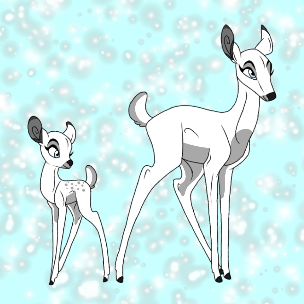 IceHeart as a doe - ibisPaint