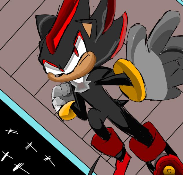 Shadow illustration - ibisPaint