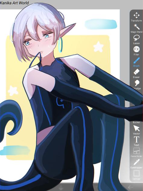 Another fanart for weapon!! - ibisPaint