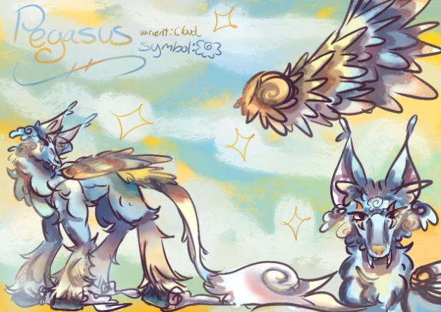 the Pegasus for my universe - ibisPaint