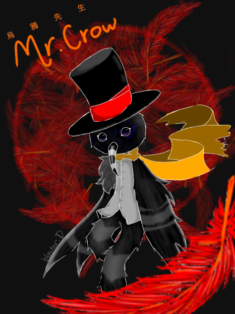烏鴉先生Mr. crow((原稿上傳失敗 - ibisPaint