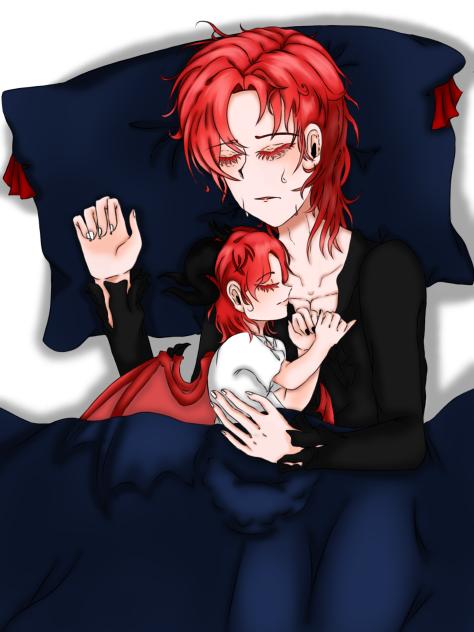 Mother & Son,Cale & Asher - ibisPaint