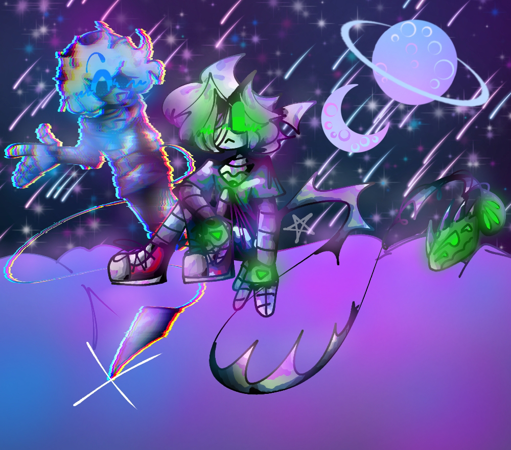 the spectre (blue-eyed ver) - ibisPaint