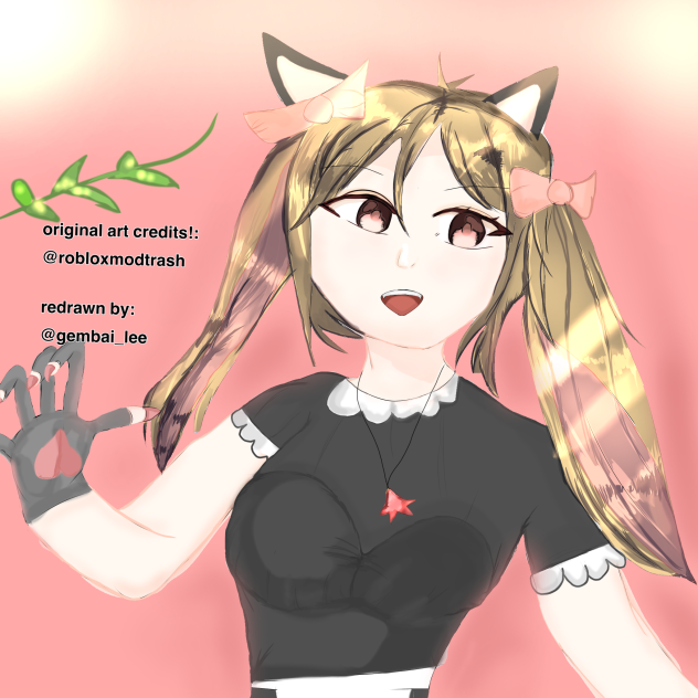 redrawn style of “le anime attempt” - ibisPaint