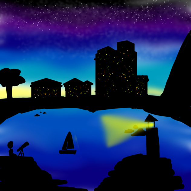 Shadow city - ibisPaint