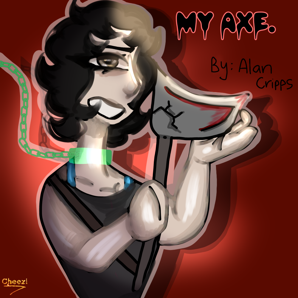 My axe FANART!!🪓👻 - ibisPaint