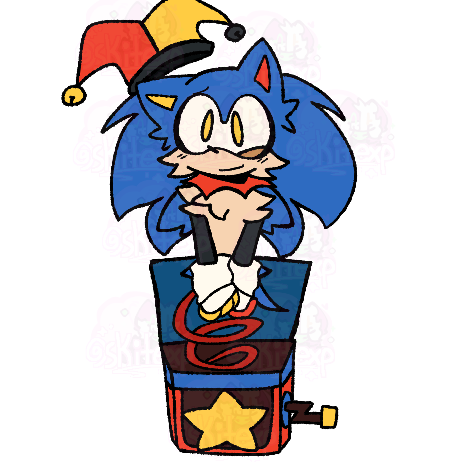 Jack in the box sonic exe oc ：D - ibisPaint