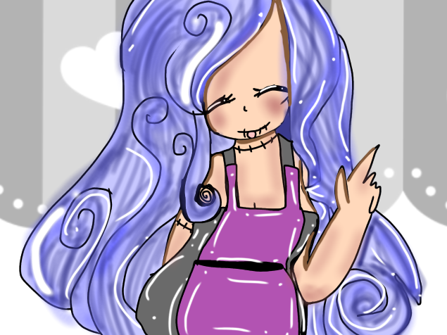 Cute Oc Girl (1) - ibisPaint