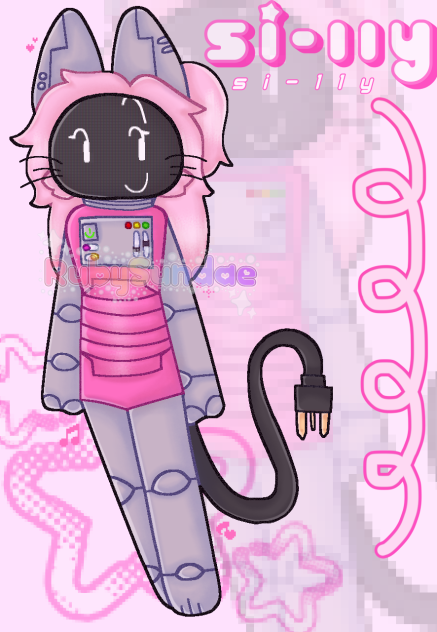 Robot Kitty OC 💕🐾 - ibisPaint