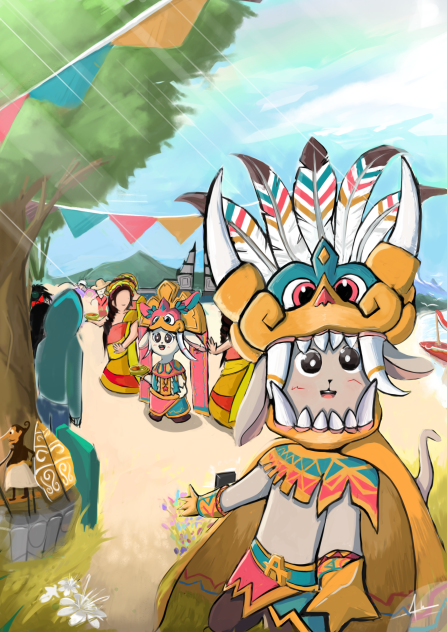 Summer Festival (Unfinished) - ibisPaint