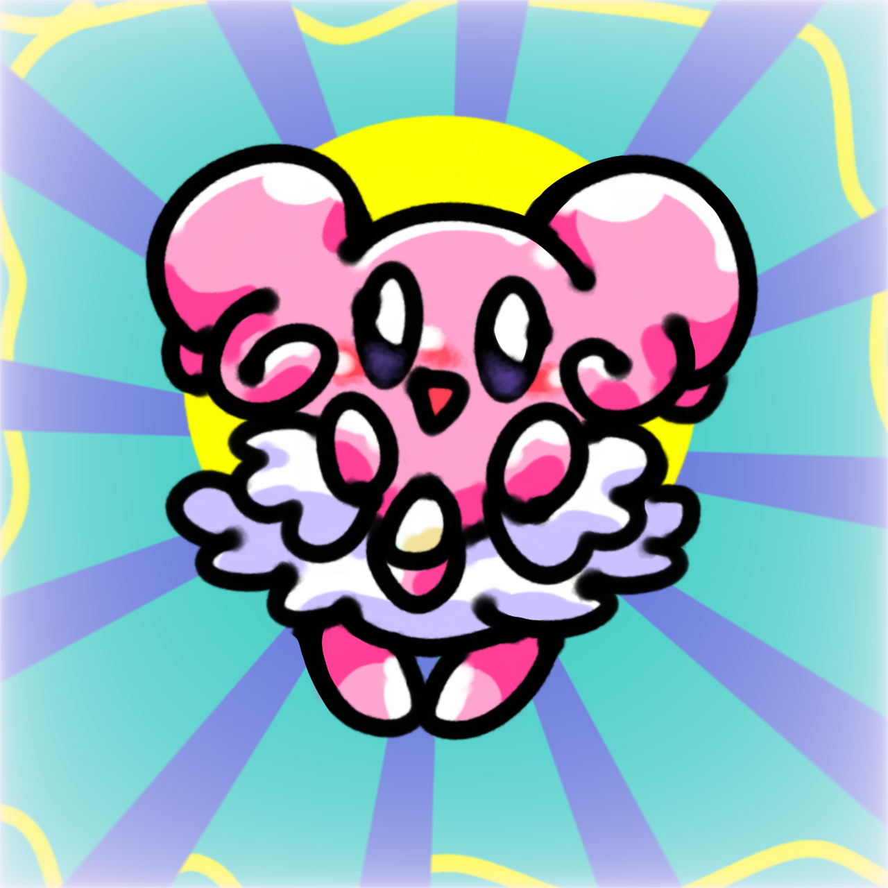 A Bold New Blissey Icon!! - ibisPaint