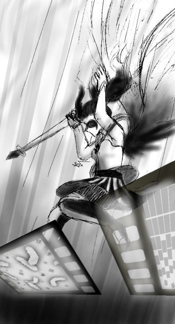 Fading Black - ibisPaint