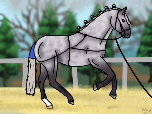 cantering horse #1 - ibisPaint