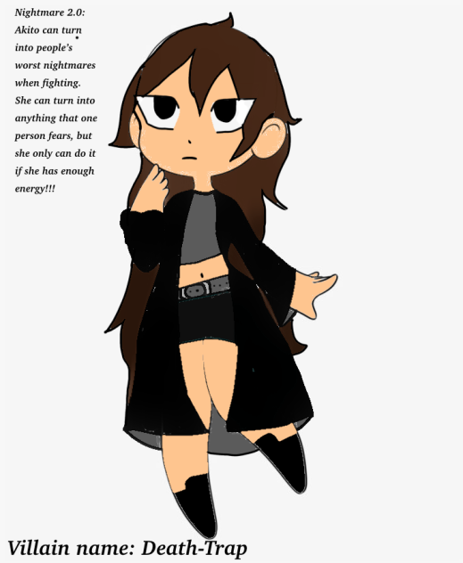 Death-Trap, my mha villain oc!!!! - ibisPaint