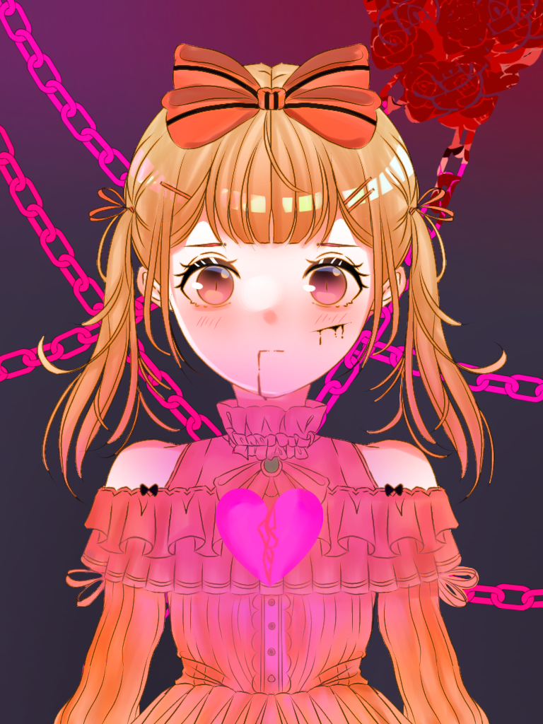 A Broken Doll- Collaboration - ibisPaint