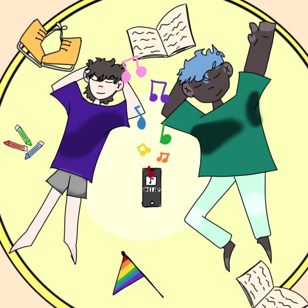 My webtoon thumbnail 🌌 - ibisPaint