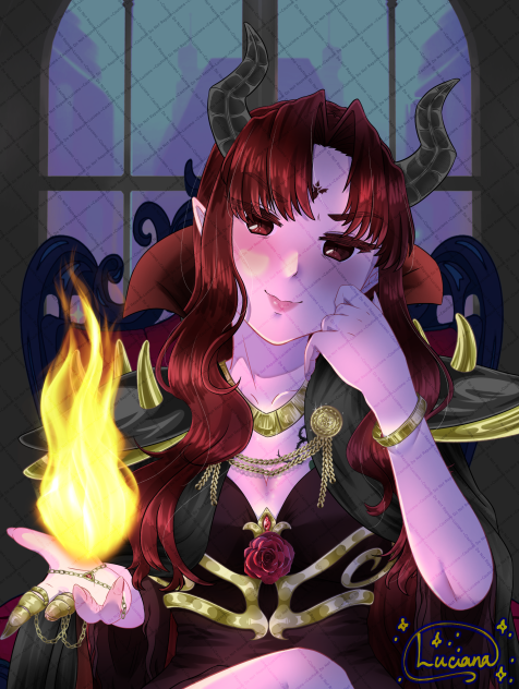 The Demon Queen - ibisPaint