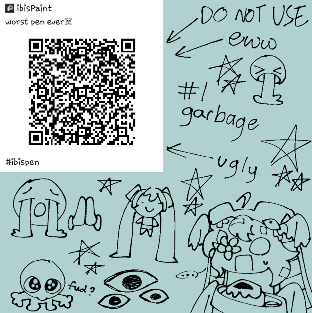 worst pen in the world☠ - ibisPaint