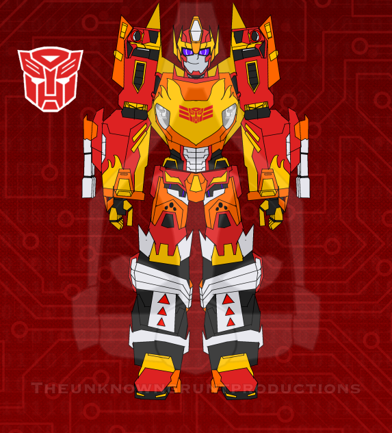 Transformers Shift Hot Rod - ibisPaint