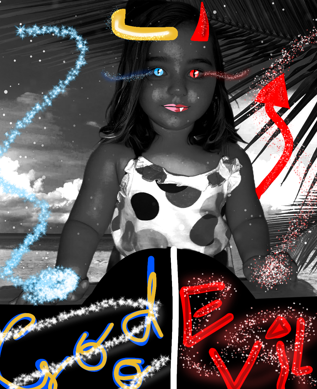 good vs evil - ibisPaint