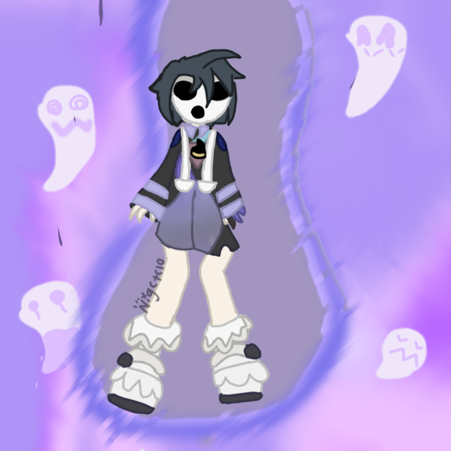 The Shy Ghost Pokemon Type, Allister! - ibisPaint