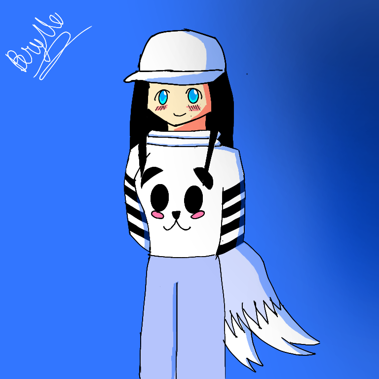 cute panda girl - ibisPaint