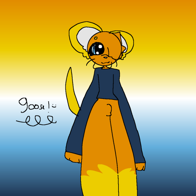 goose the aroace mouse - ibisPaint