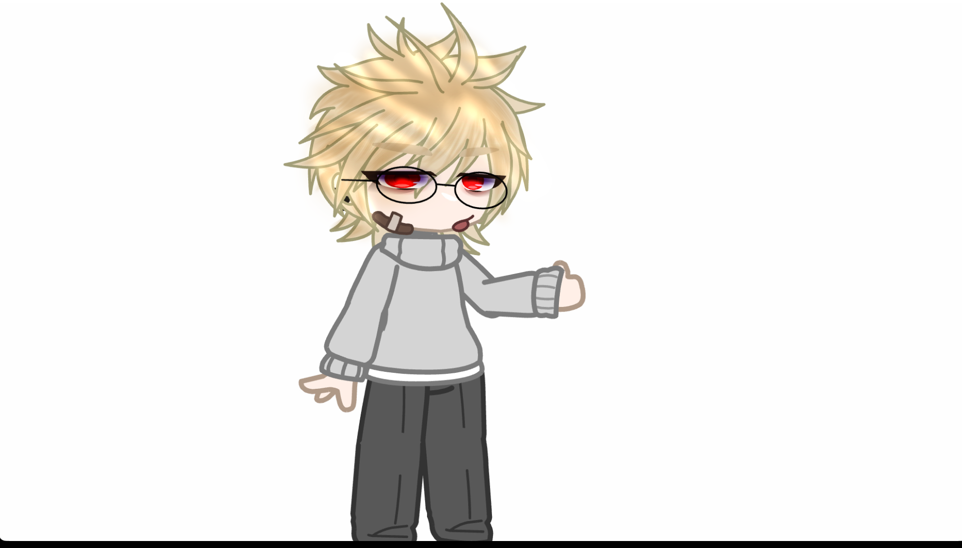 Bakugo with gacha hacks - ibisPaint