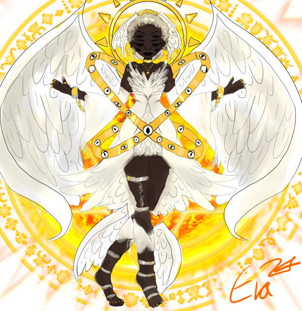 goddess of the sun - ibisPaint