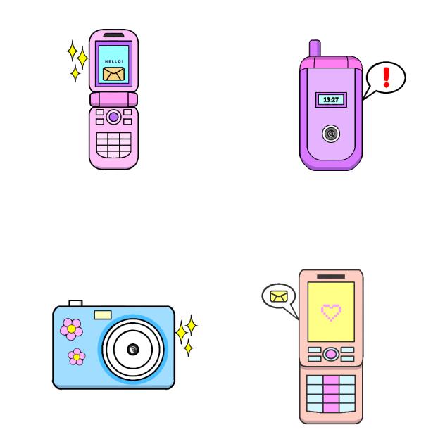 Y2K Stickers 2 - ibisPaint