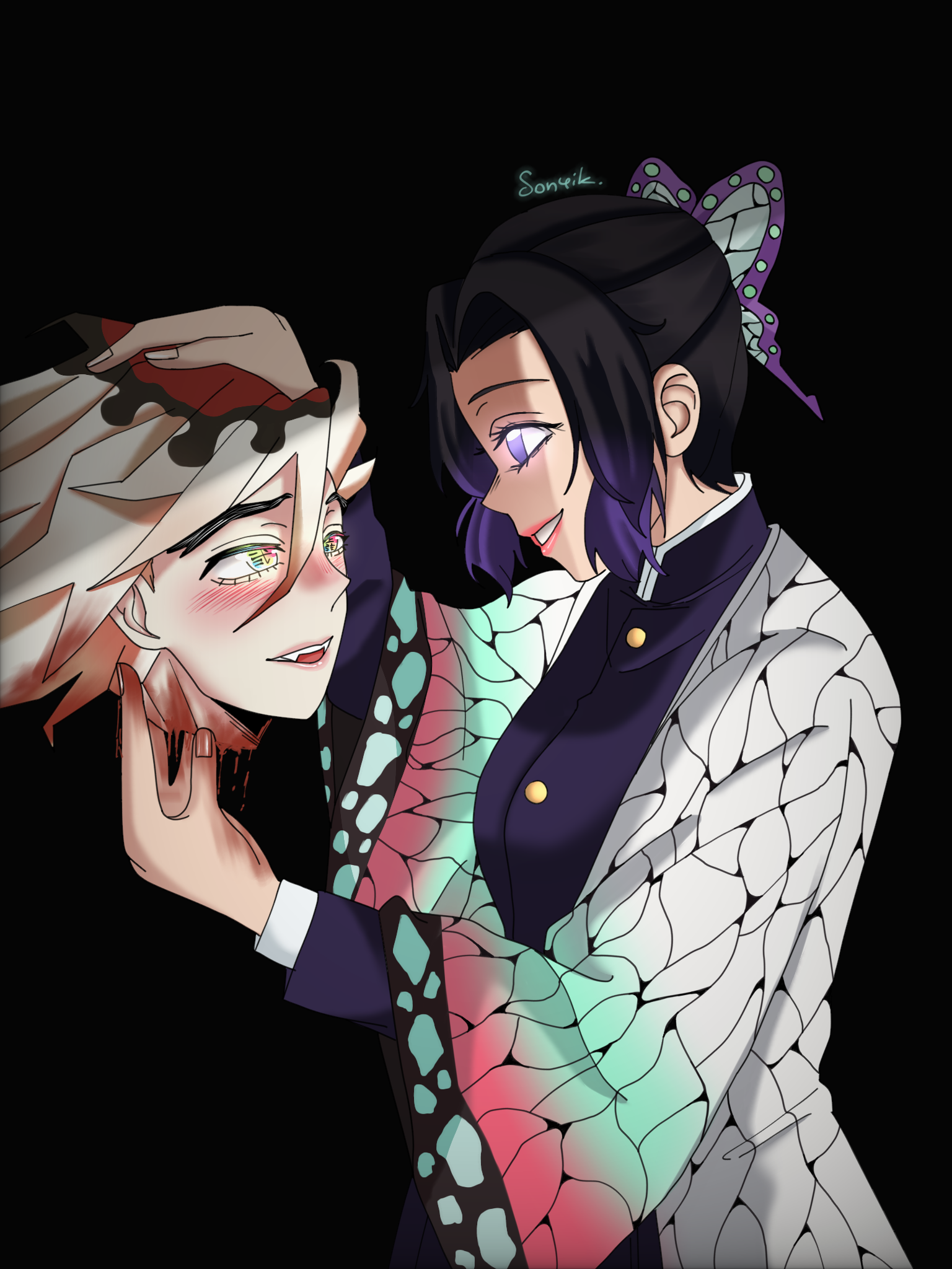 Shinobu+Douma - ibisPaint