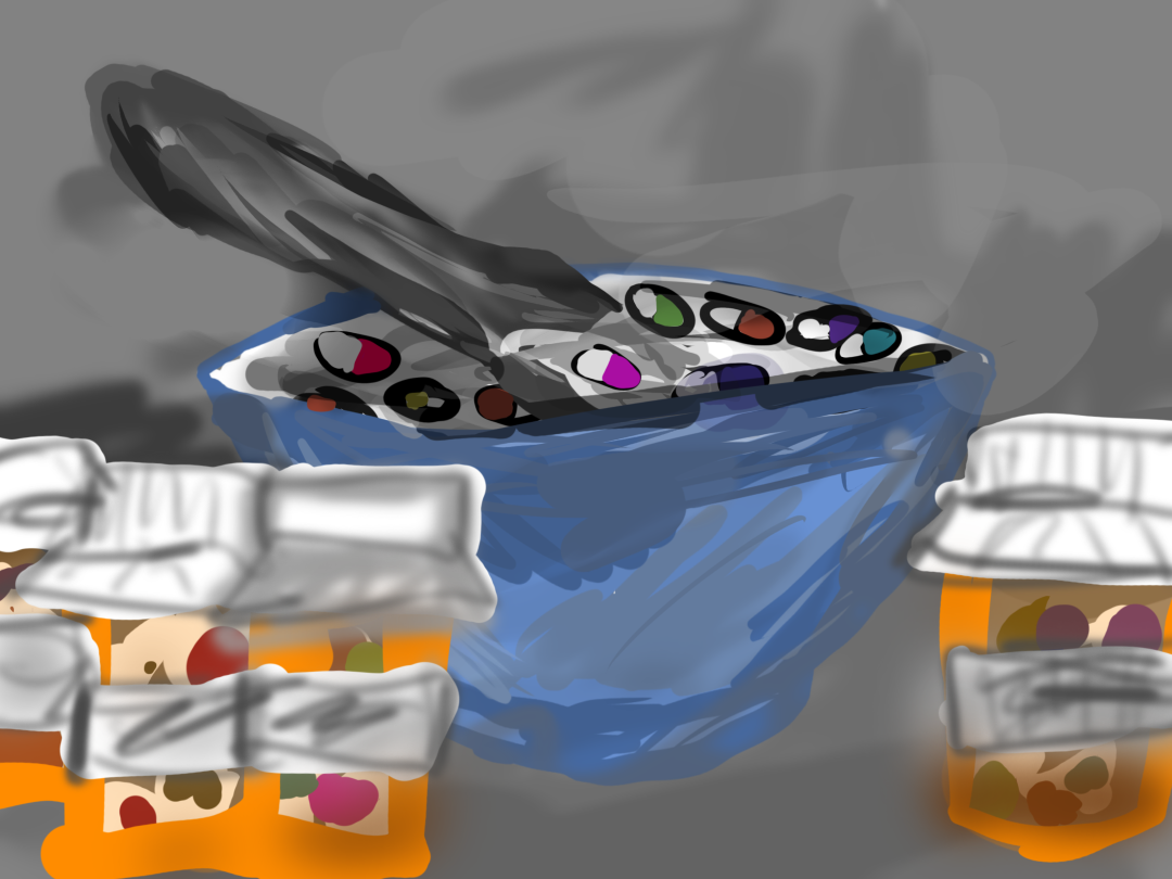 Pill cereal - ibisPaint