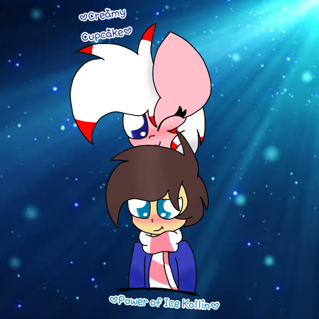 Creamy Cupcake & Power of Ice Kollin - ibisPaint