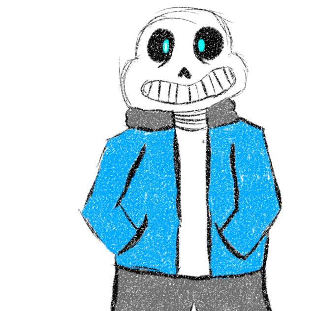 Sans undertale - ibisPaint