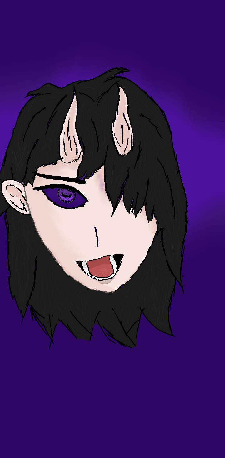 Purple Oni - ibisPaint